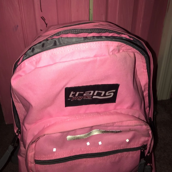 Jansport | Bags | Trans By Jansport Pink Backpack | Poshmark